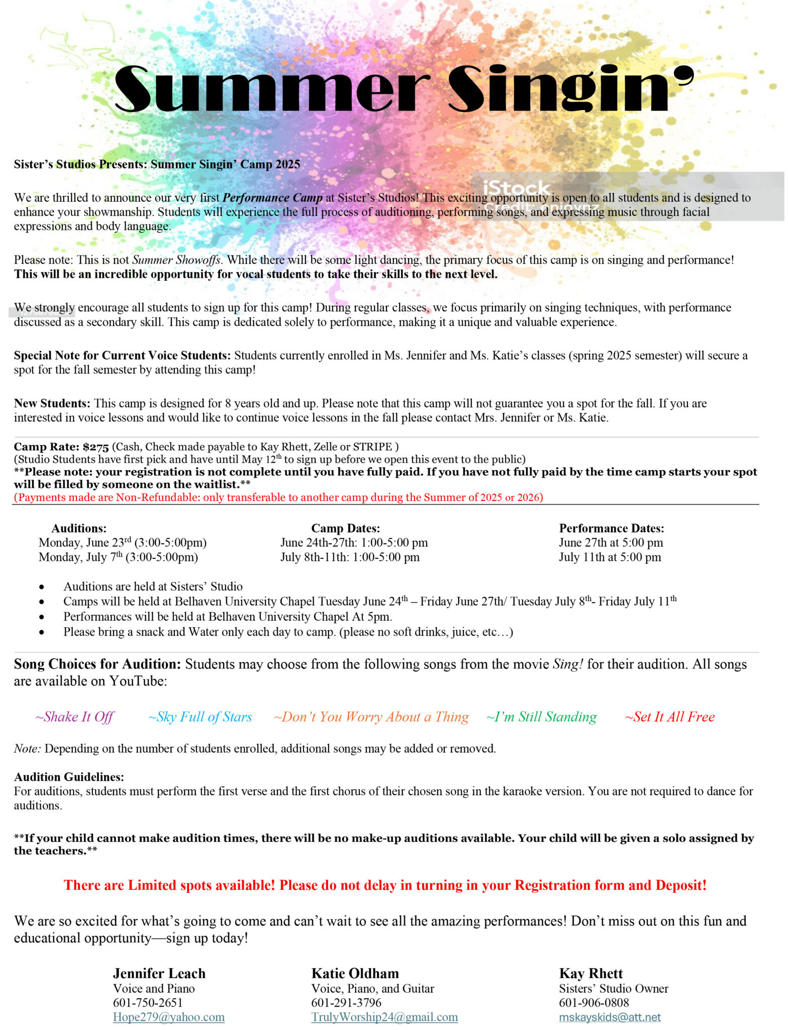 Summer Singin’ – Ms. Kay's Kids & Keys